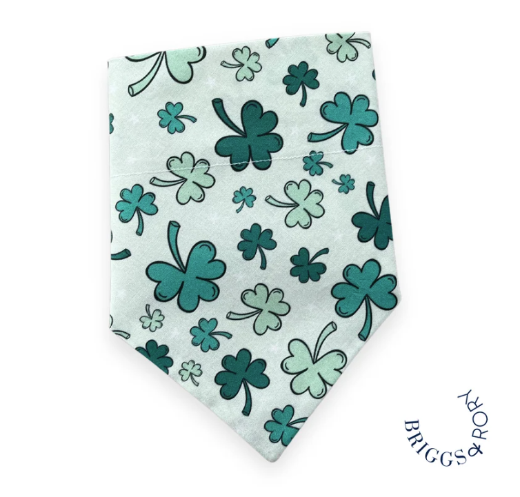 Lucky Clover Dog Bandana | Briggs and Rory